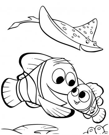 (31 Printable) Finding Nemo Coloring Pages. The Finding Nemo needs ...