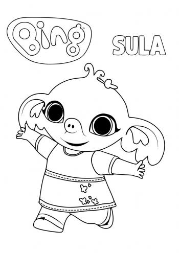 (23 Printable) Bing Bunny Coloring Pages. The Bing Bunny needs coloring!